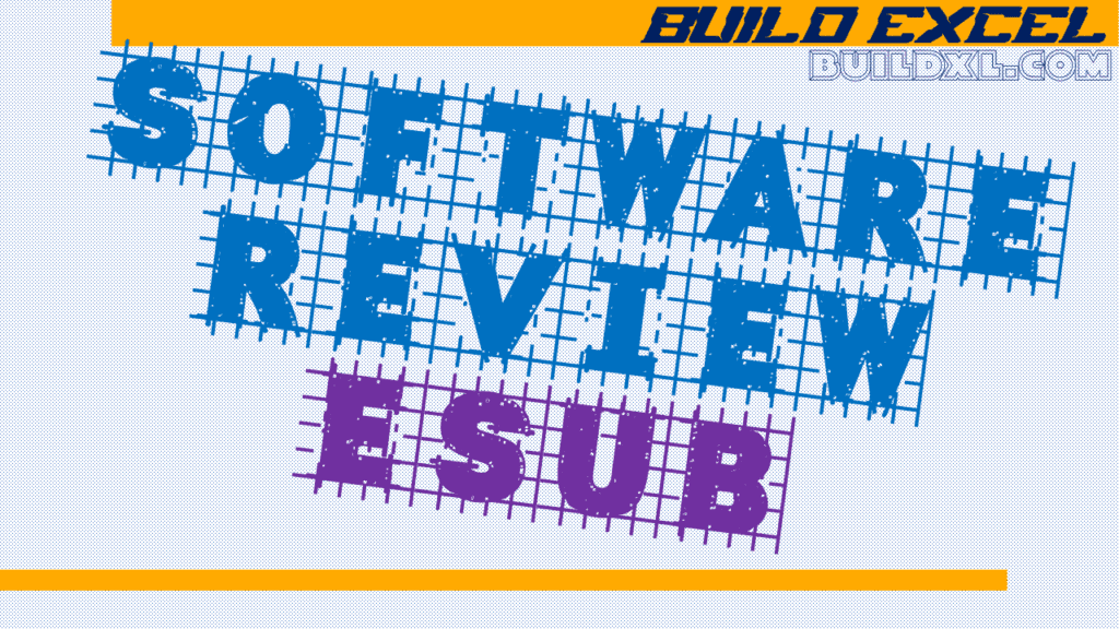 Construction Software Review: eSUB